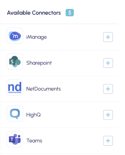 iManage on-premis Connector – Syncly