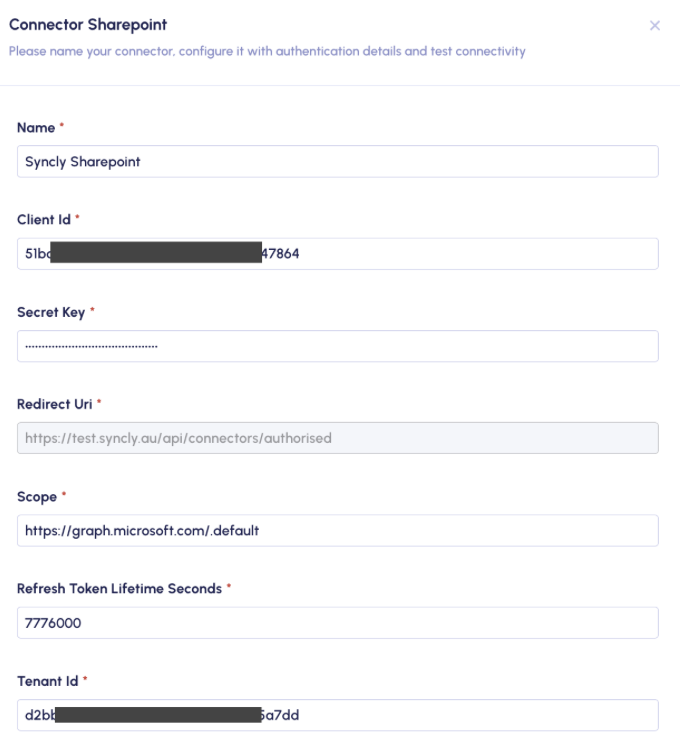 SharePoint Connector – Syncly